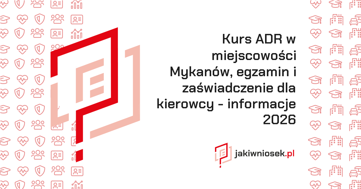 Kurs ADR Mykanów, egzamin i zaświadczenie - informacje 2026 ...